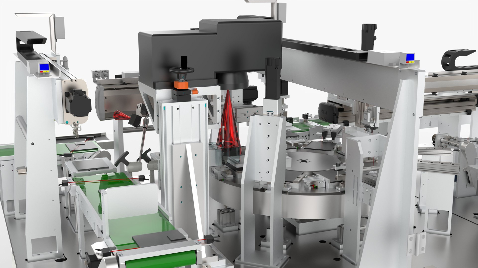 Automatic Laser Welding And Inspection Machine 3D - TurboSquid 1956938