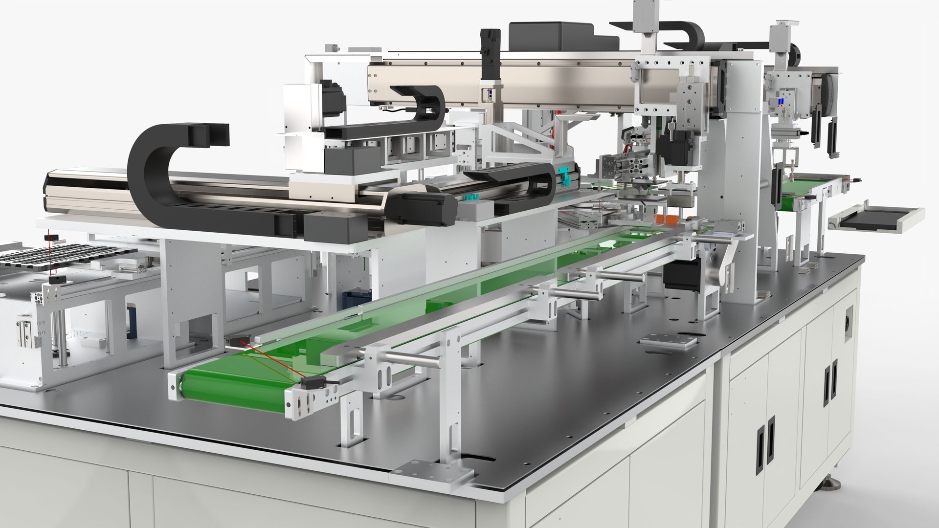 Automatic Laser Welding And Inspection Machine 3D - TurboSquid 1956938