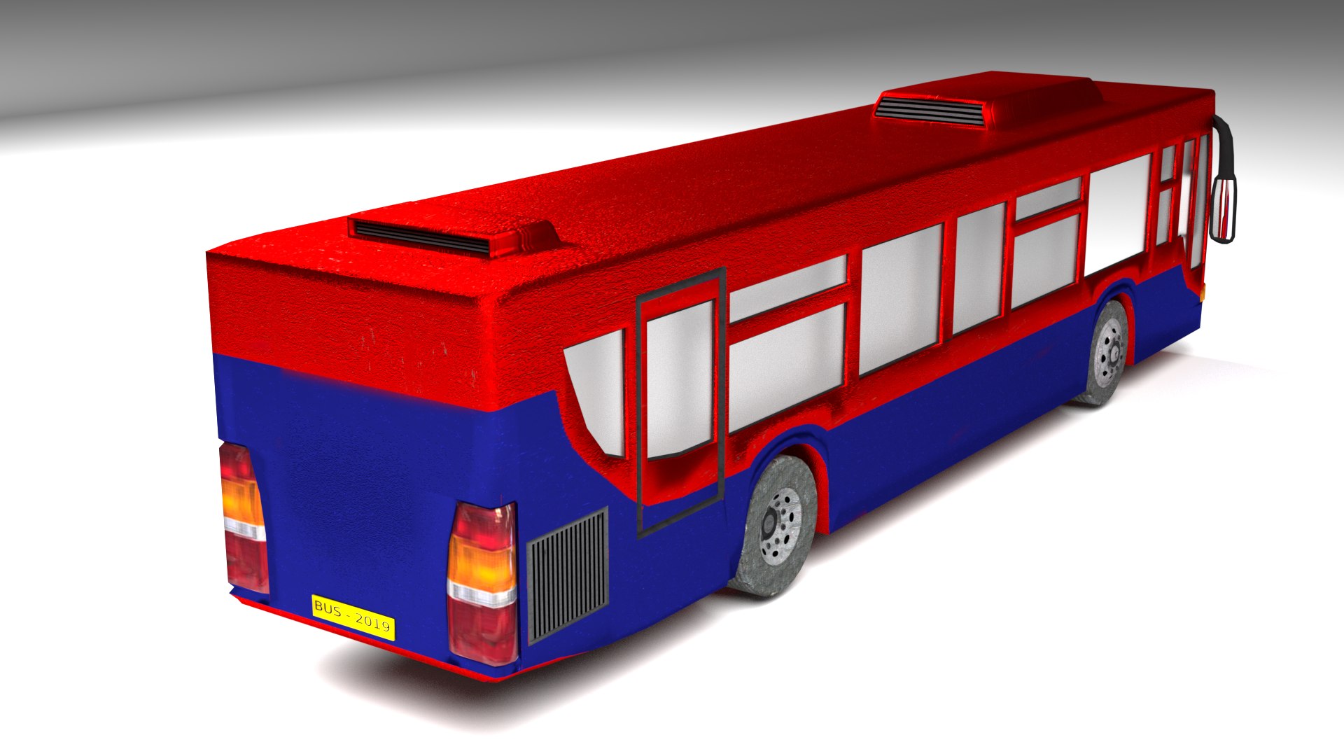 Single Decker Bus 3D Model - TurboSquid 1798461