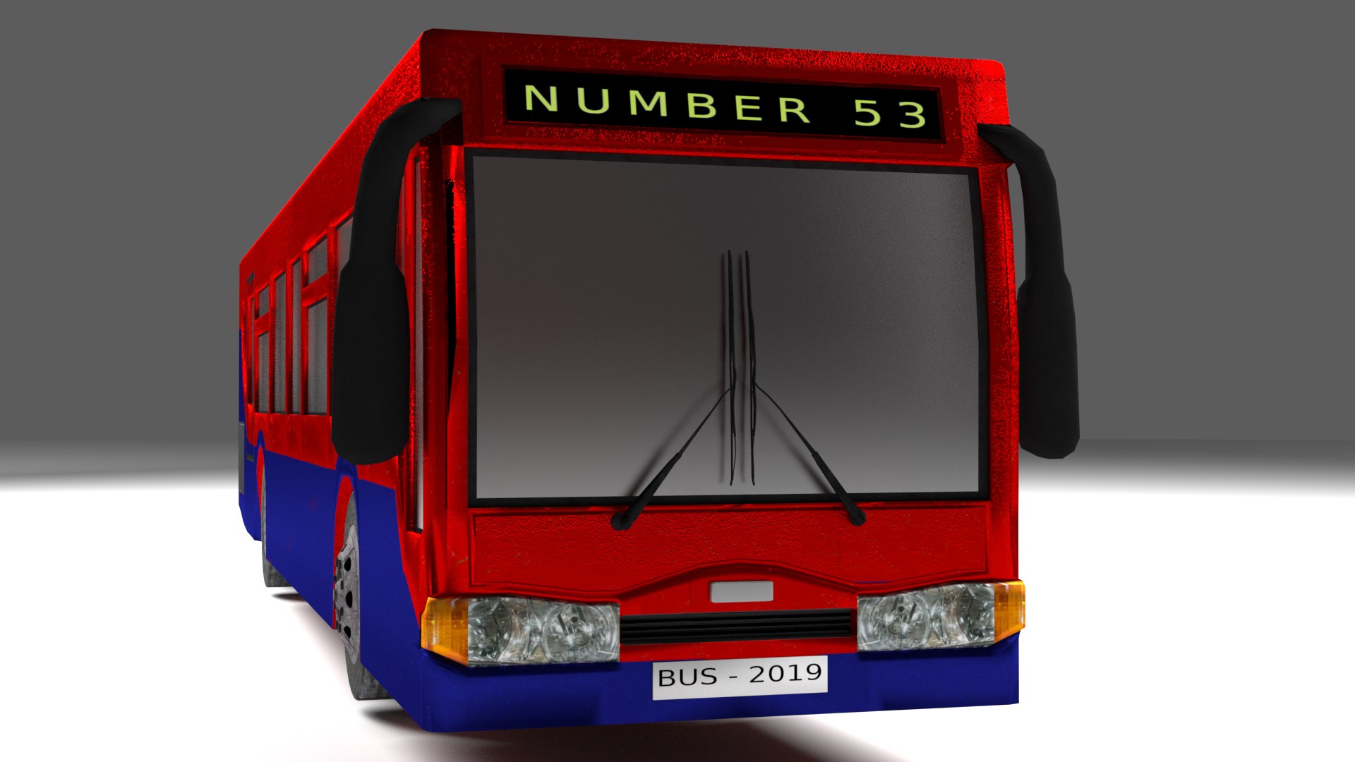 Single Decker Bus 3D Model - TurboSquid 1798461