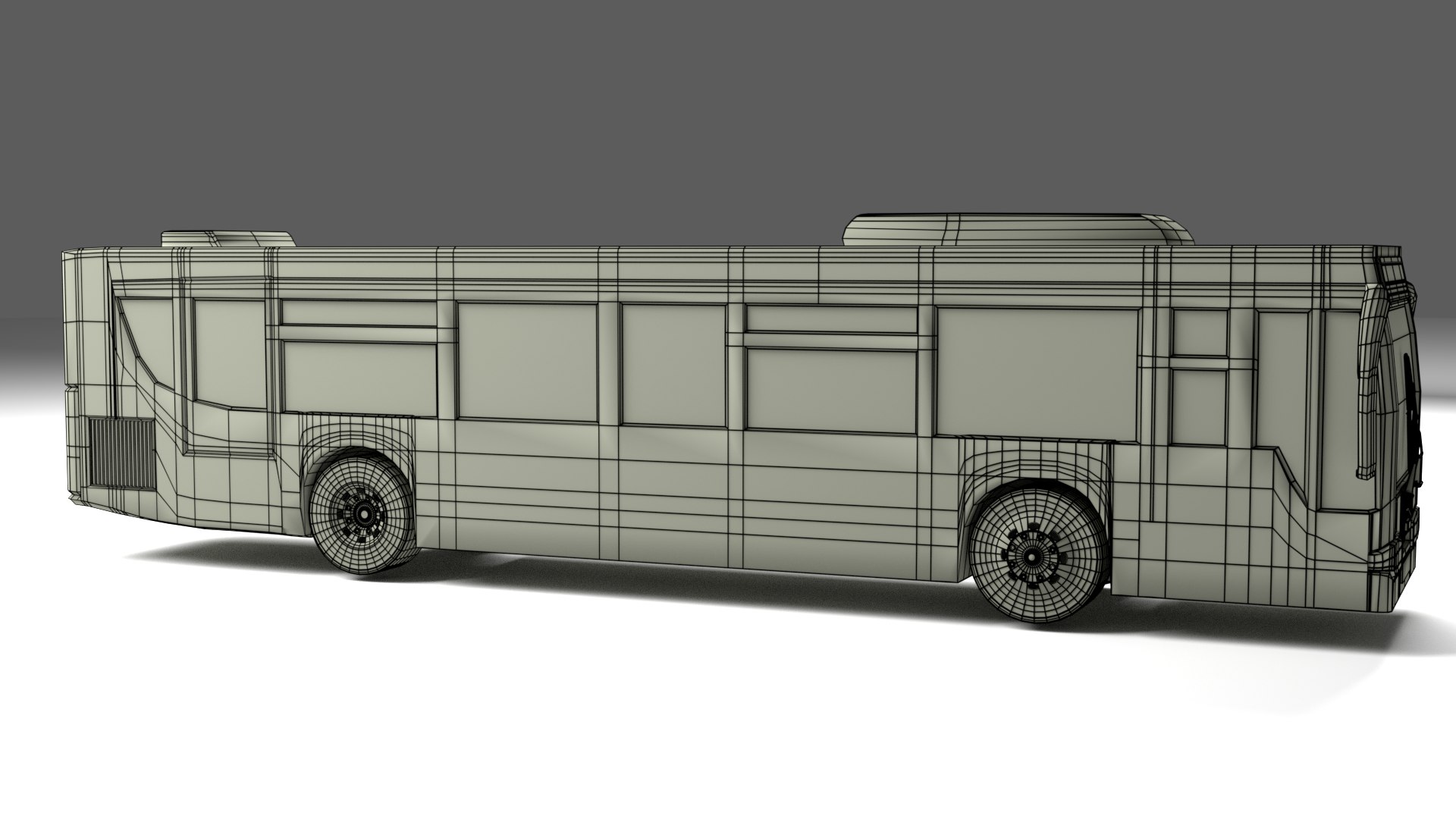 Single Decker Bus 3D Model - TurboSquid 1798461