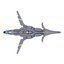 3d model captain spaceship ship