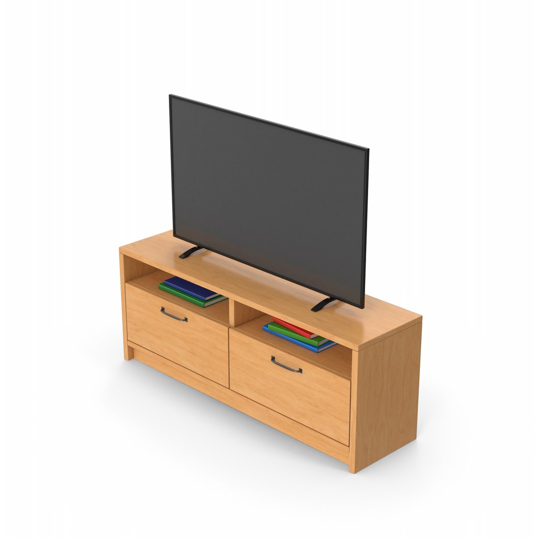 3D Model TV Stand Set Collection - TurboSquid 1840097