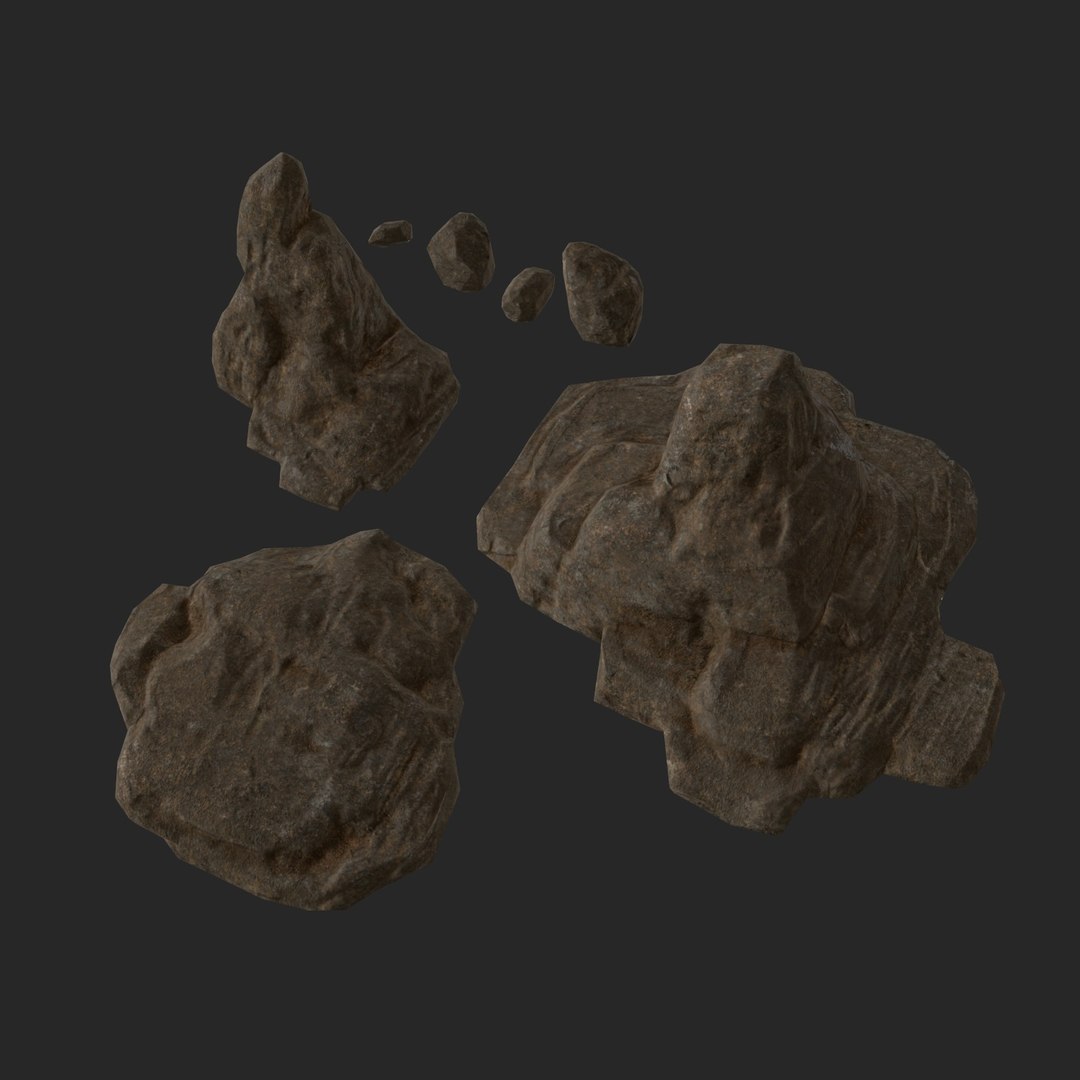 Sandstone Kit Stone Model - TurboSquid 1362047