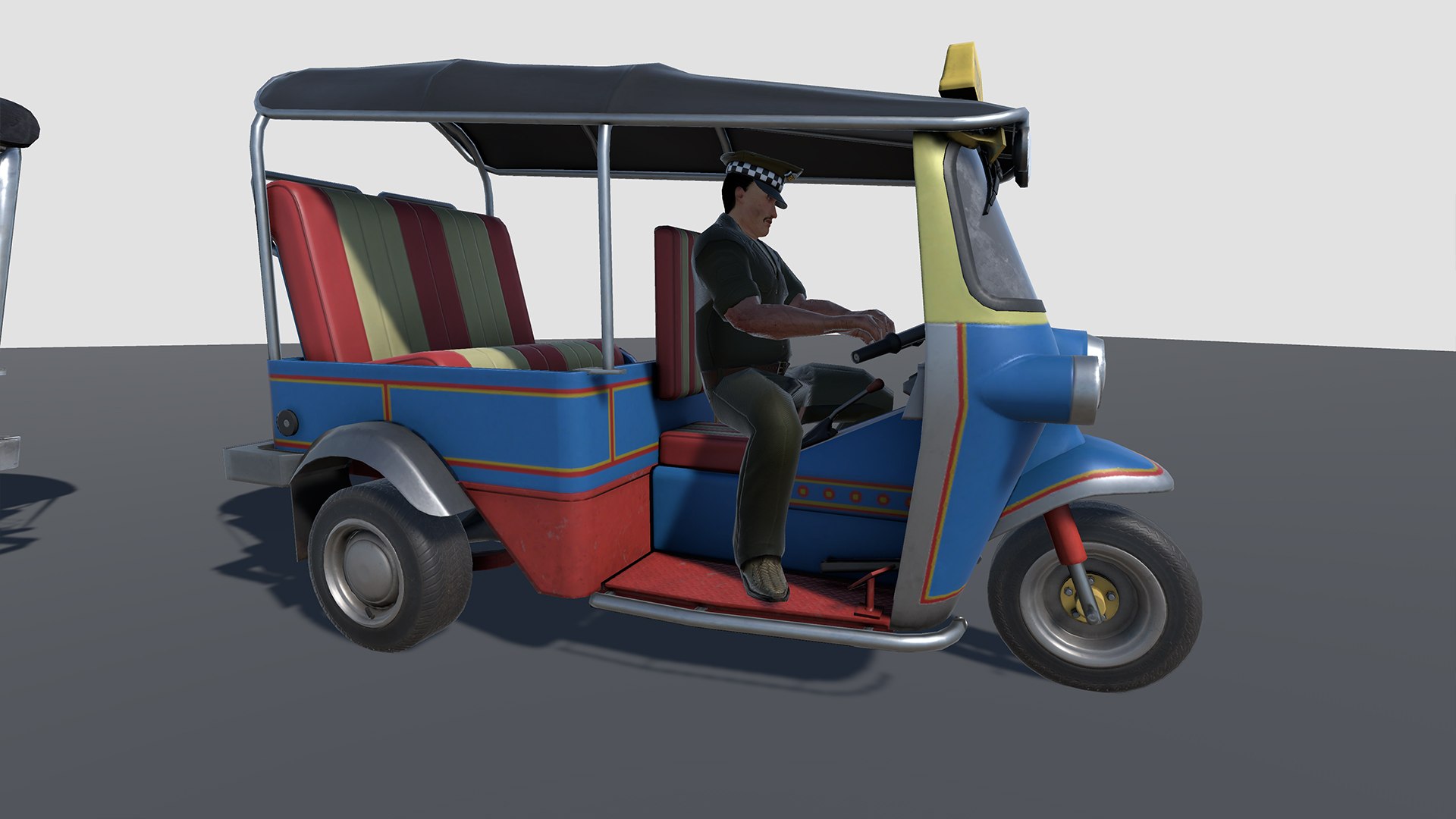 3D Rickshaws Drivers Model With PBR Textures - TurboSquid 2380238