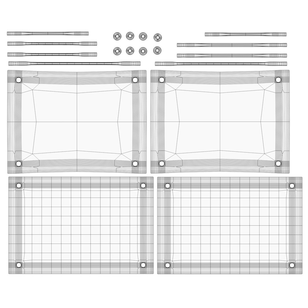 Wall Mounted Glass Plate 3D Model - TurboSquid 1486970