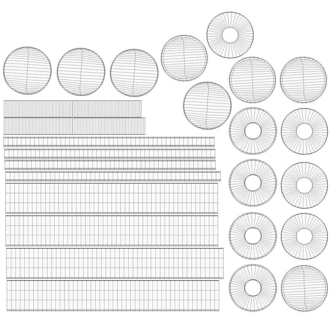 Wall Mounted Glass Plate 3D Model - TurboSquid 1486970