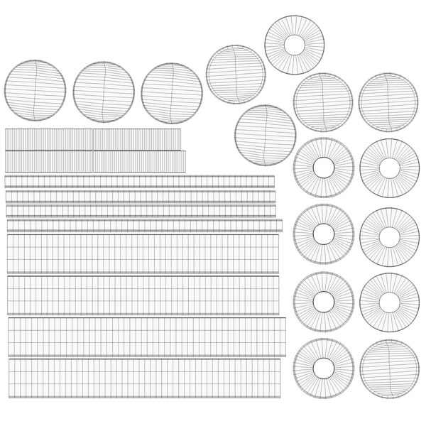 Wall mounted glass plate 3D model - TurboSquid 1486970