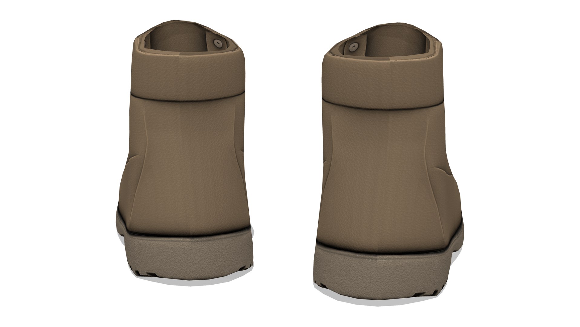 3D Sci-fi Cyborg Combat Work Boots model - TurboSquid 1962041