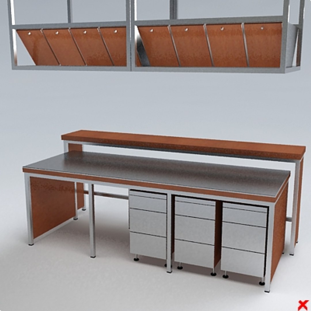 3d Kitchen Counter Model