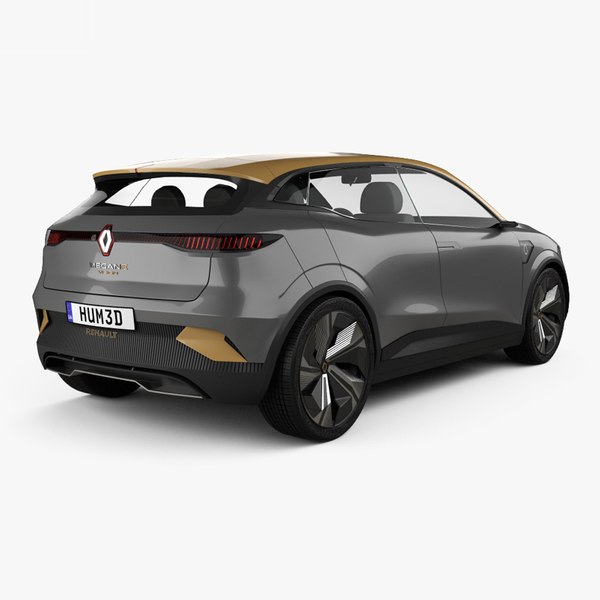 modelo 3d Renault Megane eVision 2020 - TurboSquid 1673377
