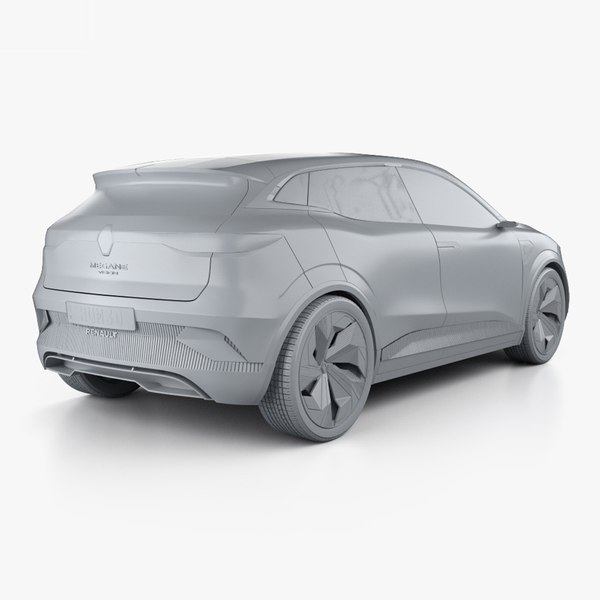 modelo 3d Renault Megane eVision 2020 - TurboSquid 1673377