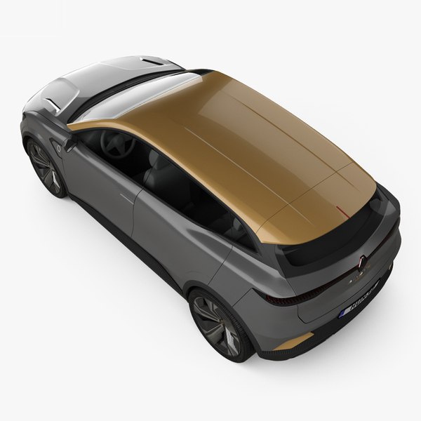 modelo 3d Renault Megane eVision 2020 - TurboSquid 1673377