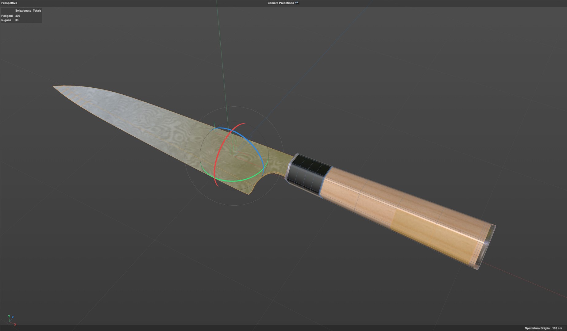 Gyuto Original Japanese Chef 3D - TurboSquid 1609064
