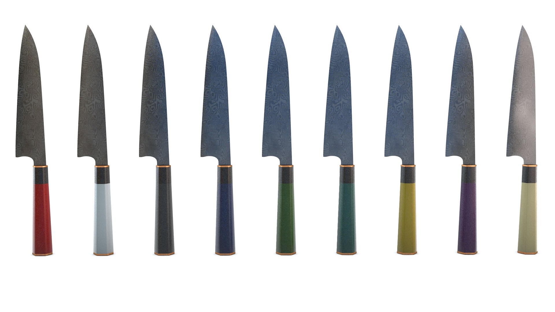 Gyuto Original Japanese Chef 3D - TurboSquid 1609064