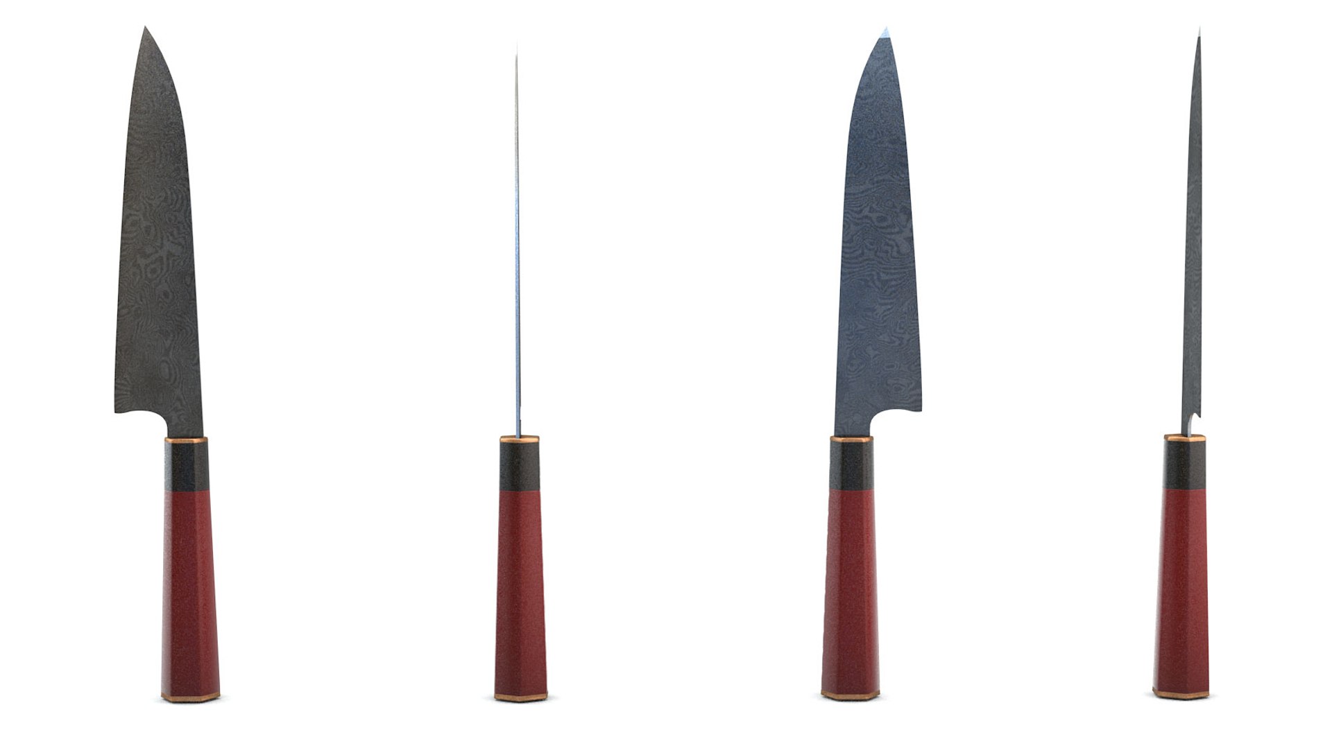 Gyuto Original Japanese Chef 3D - TurboSquid 1609064
