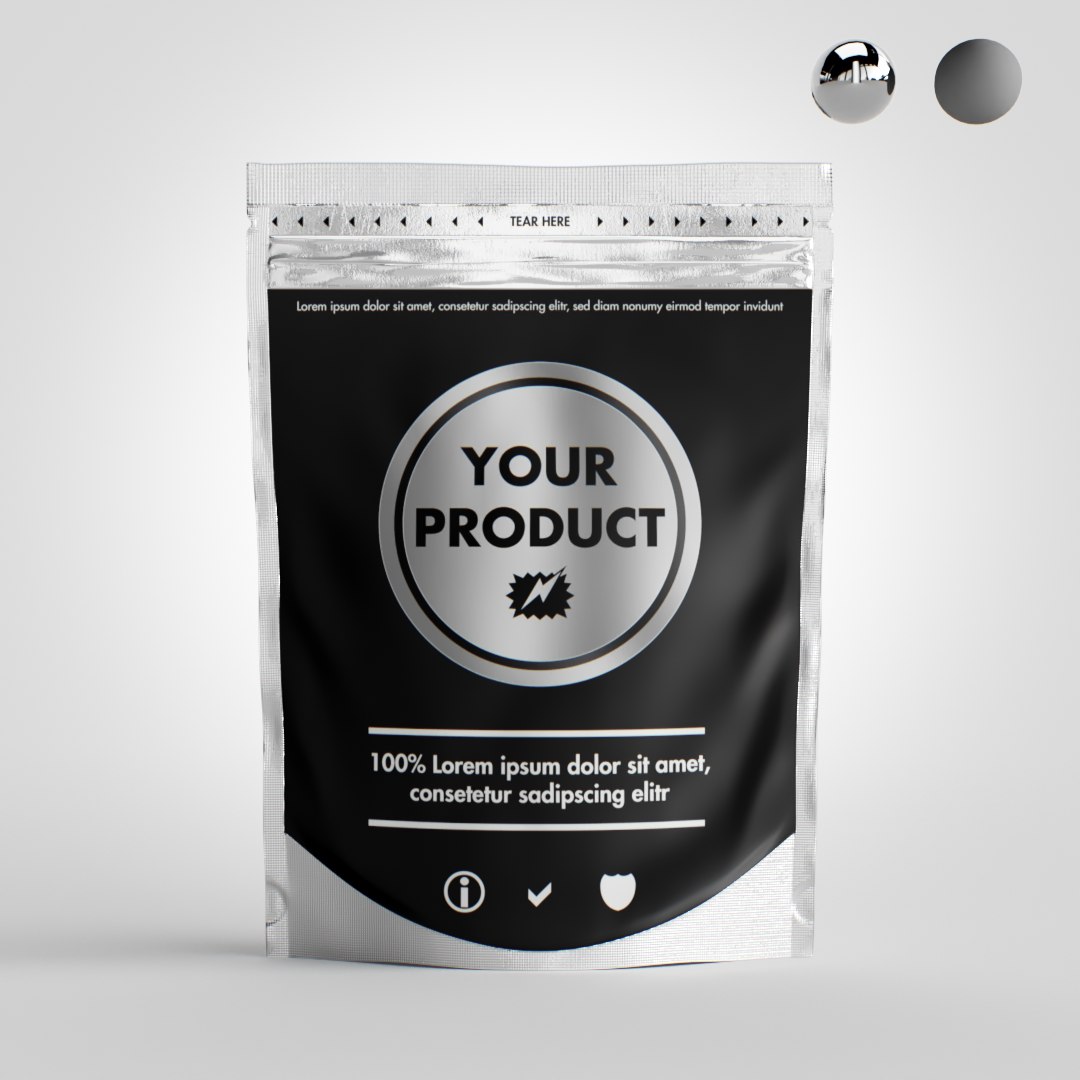 modelo 3d Suplemento de embalaje - TurboSquid 2329044