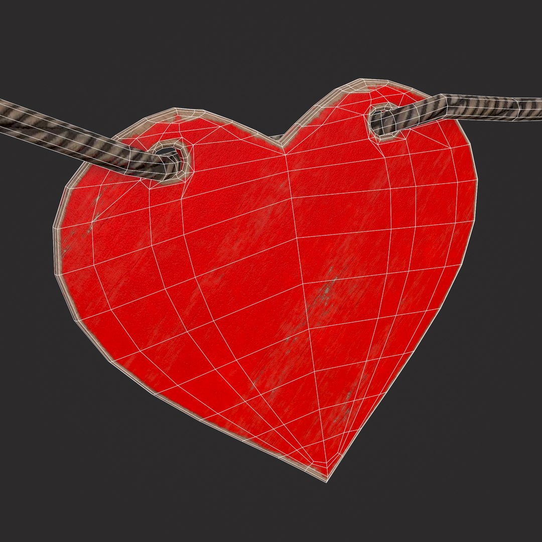 3D Heart Wall Strand - TurboSquid 1846499