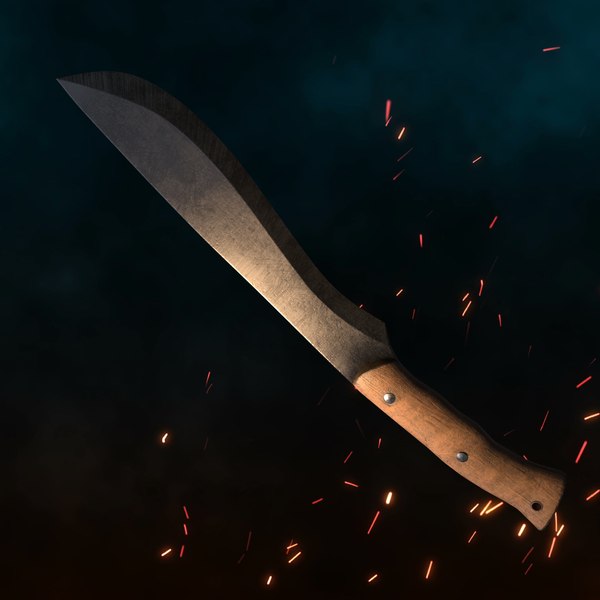 3D Realistic Machete - TurboSquid 2008341