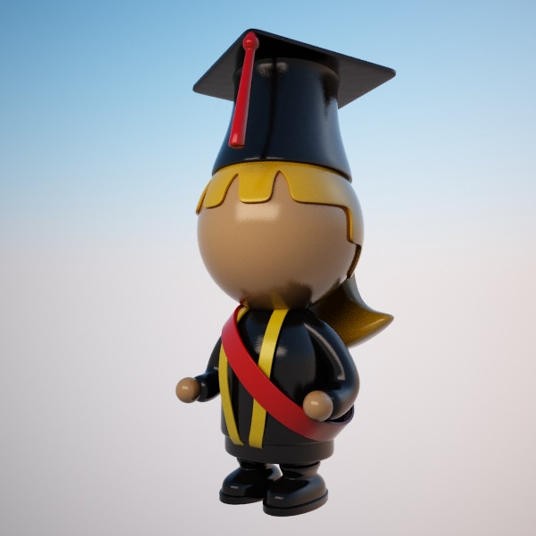 student character cartoon 3d max