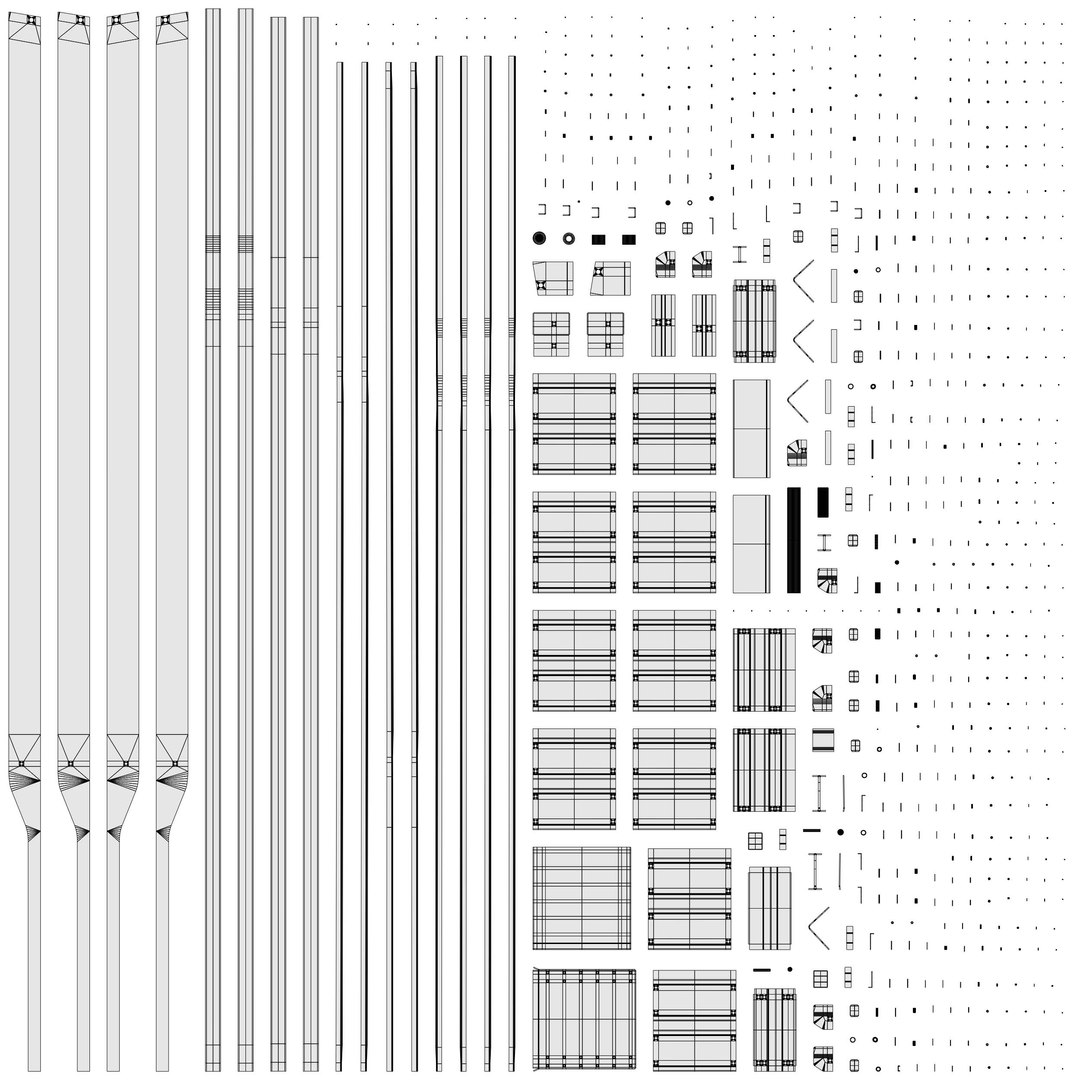 Trailstar 39 FT Frame Style Dump 3D Model - TurboSquid 2360454