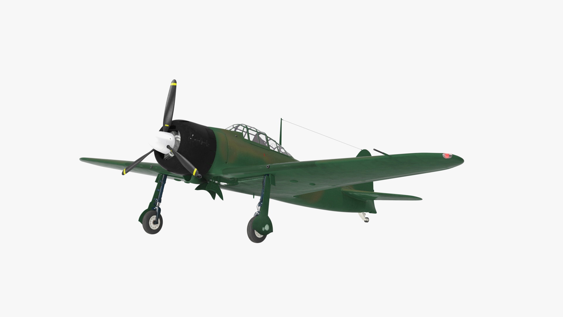 3D WWII Fighter Aircraft Rigged - TurboSquid 2292472
