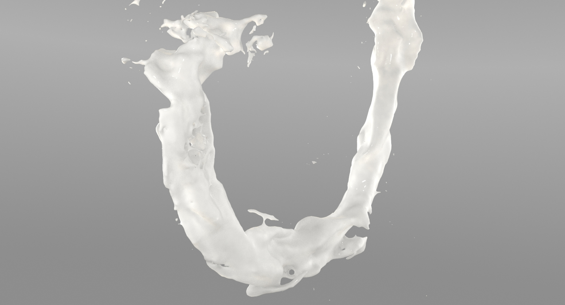 3d liquid flow pack realflow model