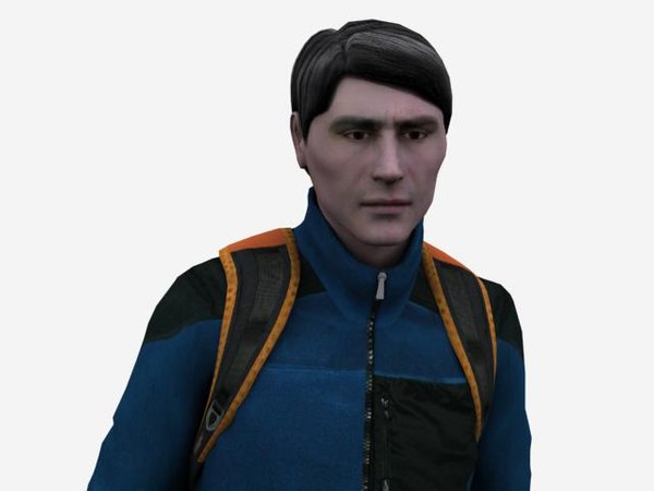 3ds max human male