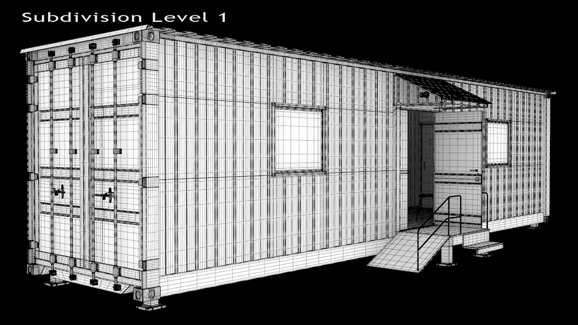 Mobile Offices 3D Model - TurboSquid 1302332