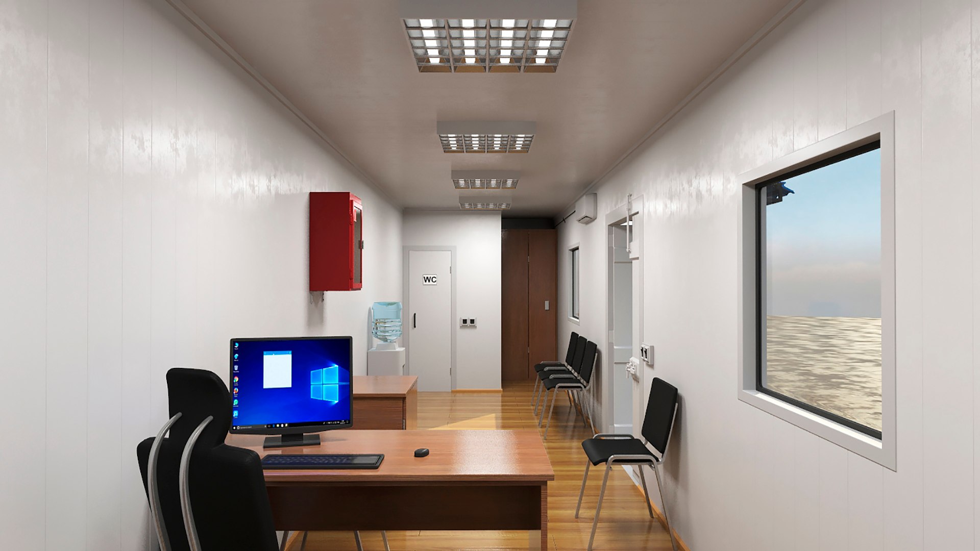 Mobile Offices 3D Model - TurboSquid 1302332