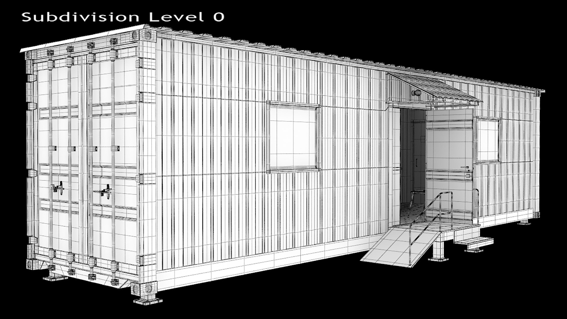 Mobile Offices 3D Model - TurboSquid 1302332