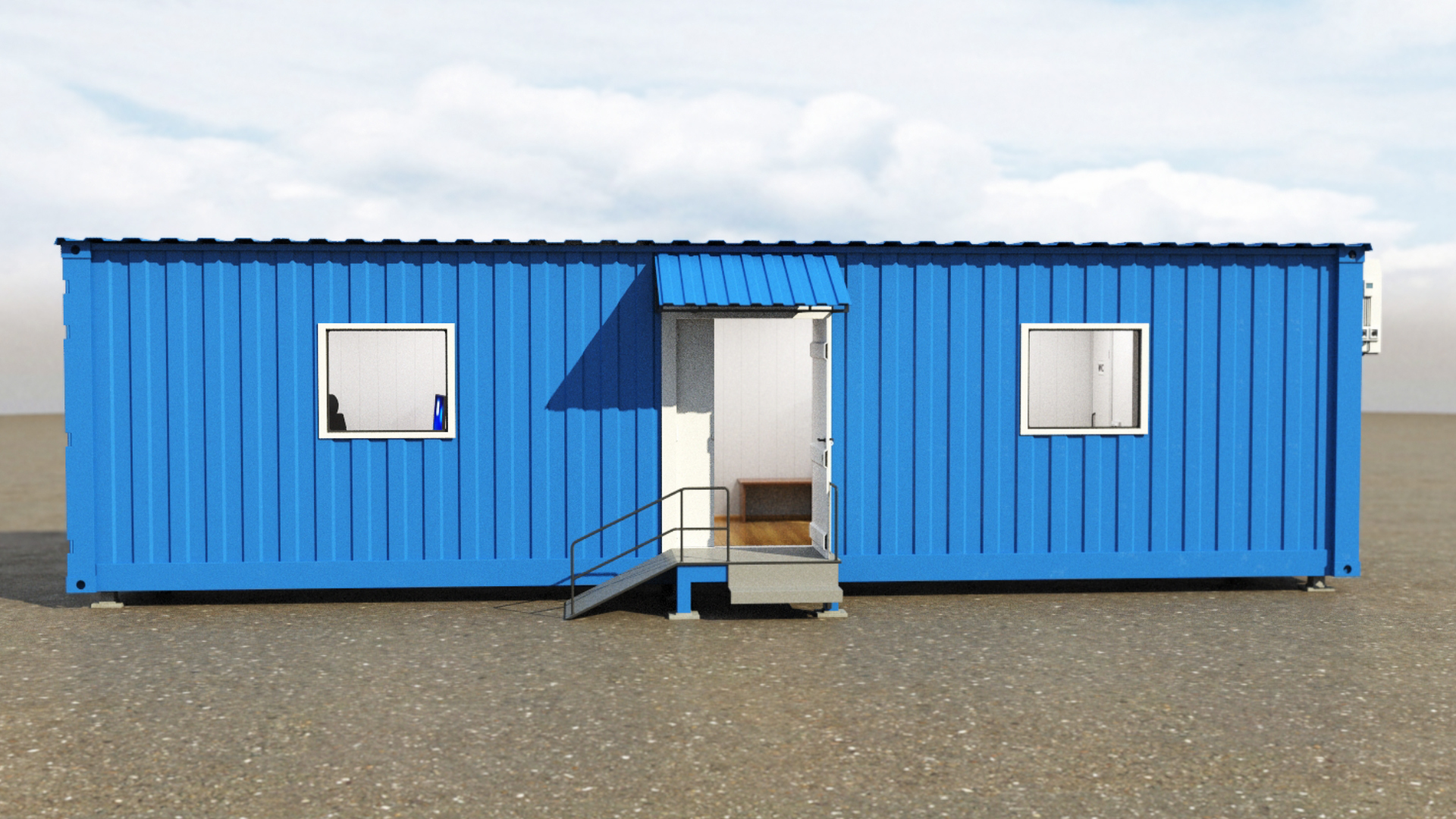 Mobile Offices 3D Model - TurboSquid 1302332
