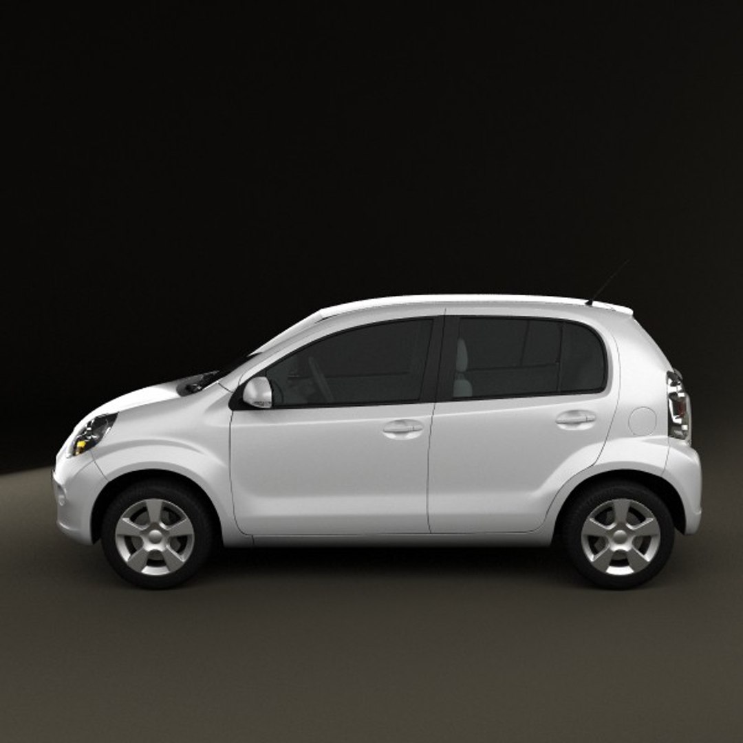 3d toyota passo 2012