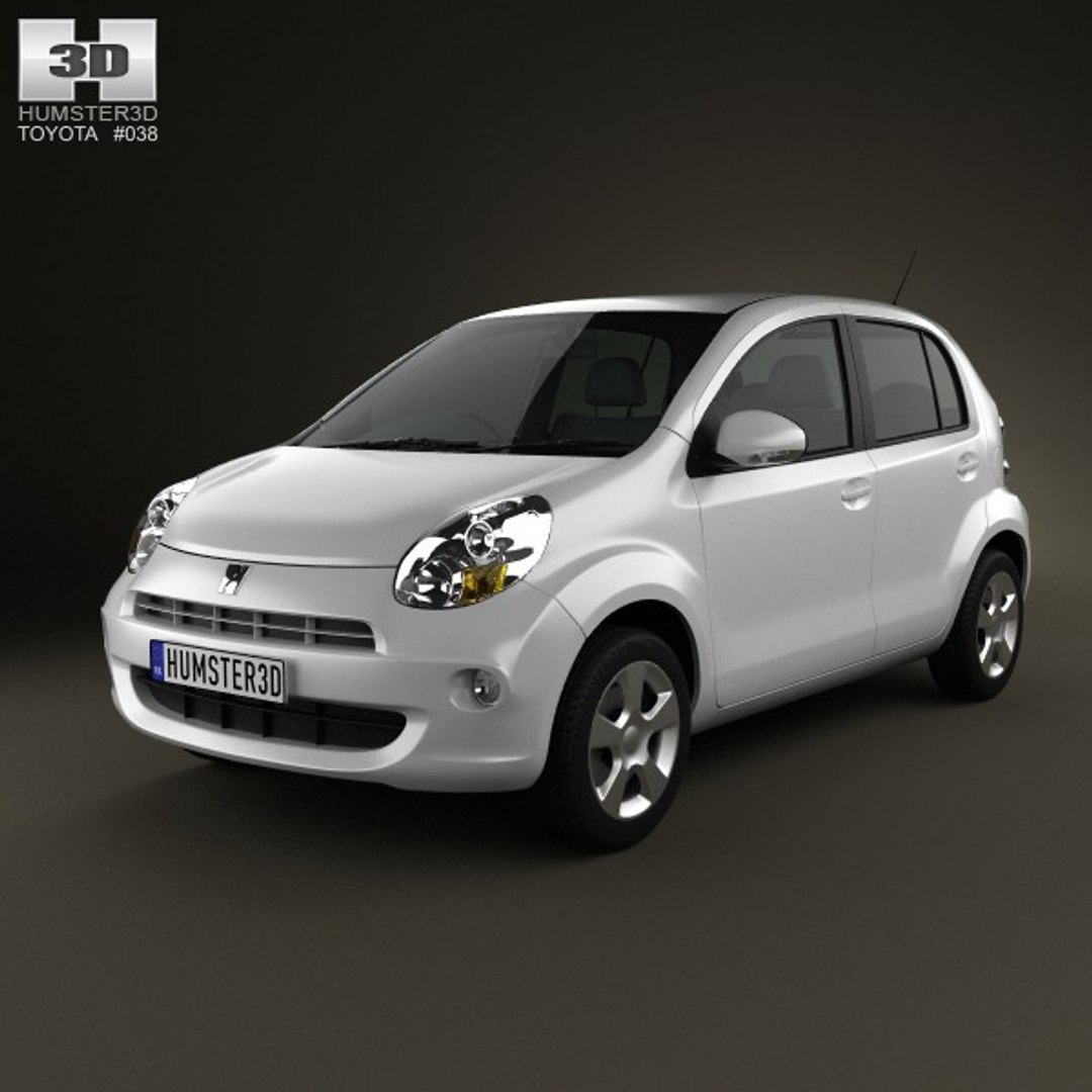 3d toyota passo 2012