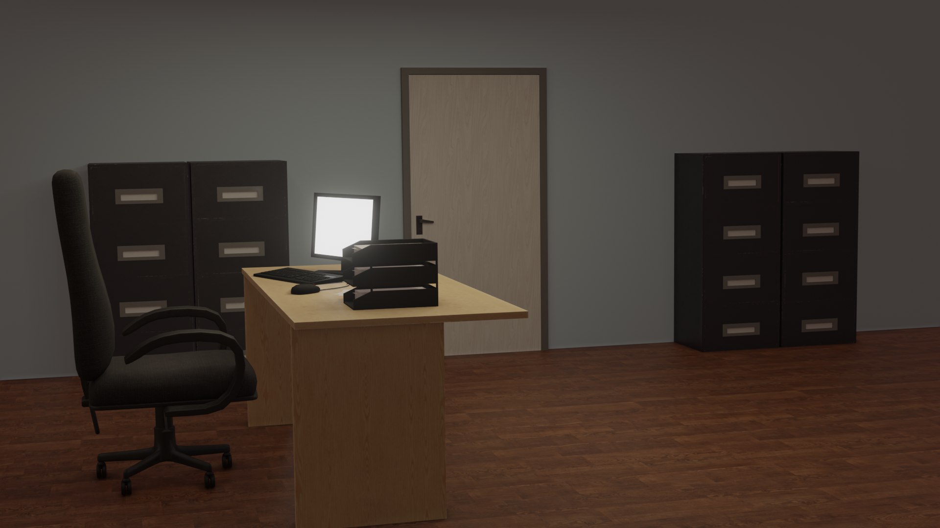 3D Simple Office - TurboSquid 1984904