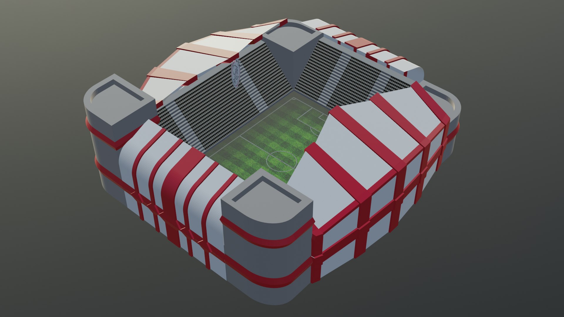 Football Stadium - Ajax Model - TurboSquid 1882283