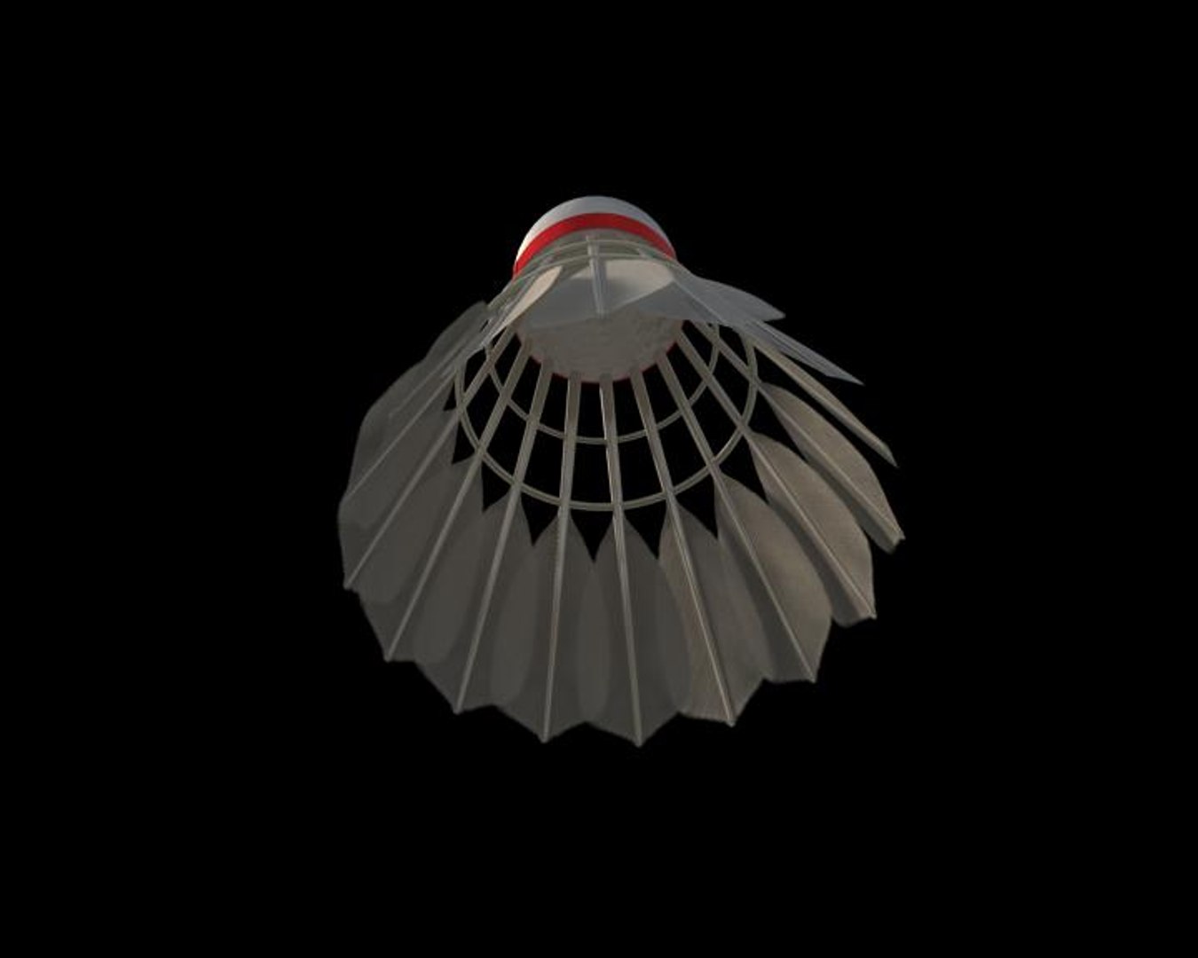 3d Model Badminton Shuttlecock