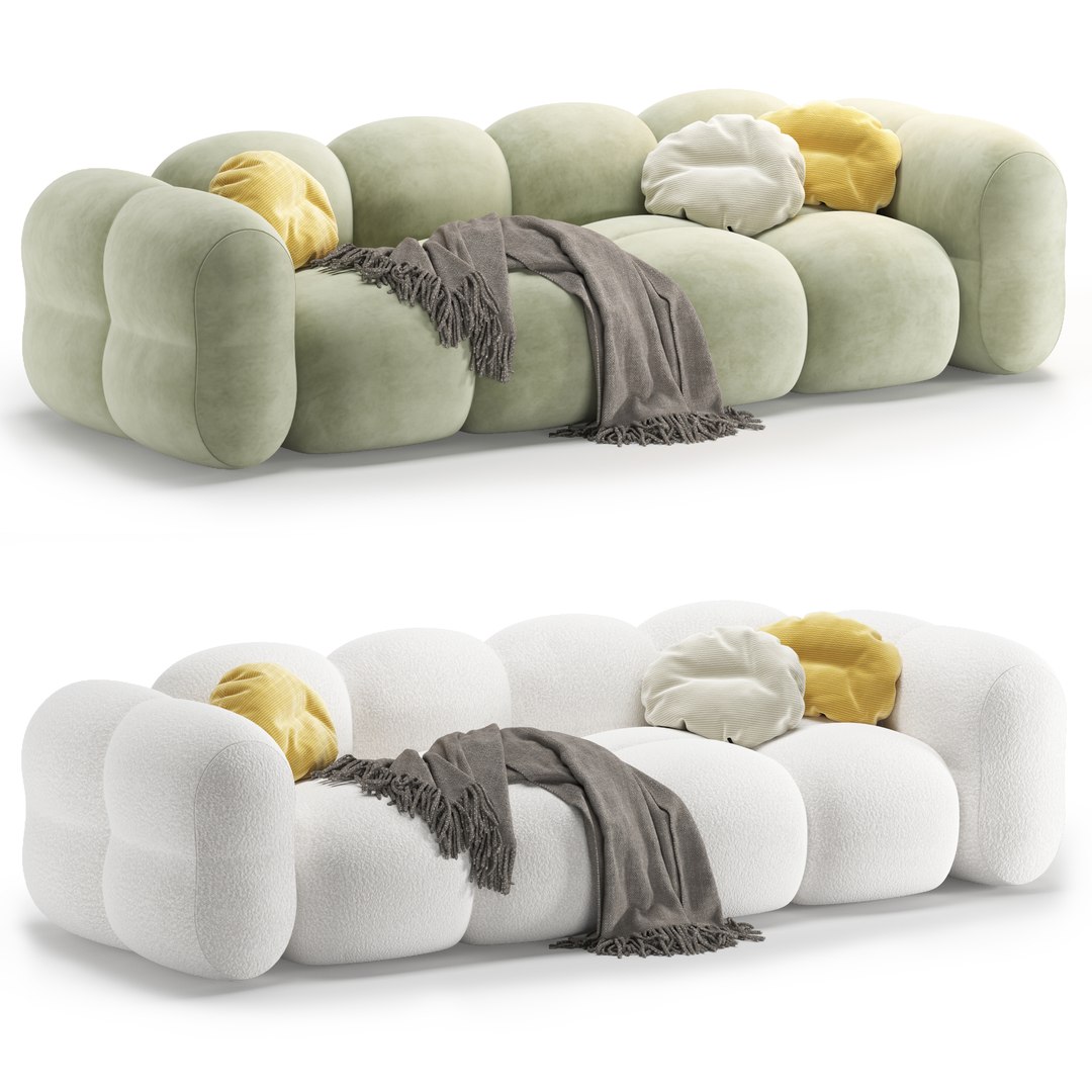 3D Model Jelly Sofa - TurboSquid 2402345