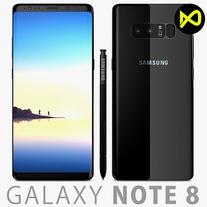 3D Samsung Galaxy Note 8 Models - Browse & Download Formats - TurboSquid