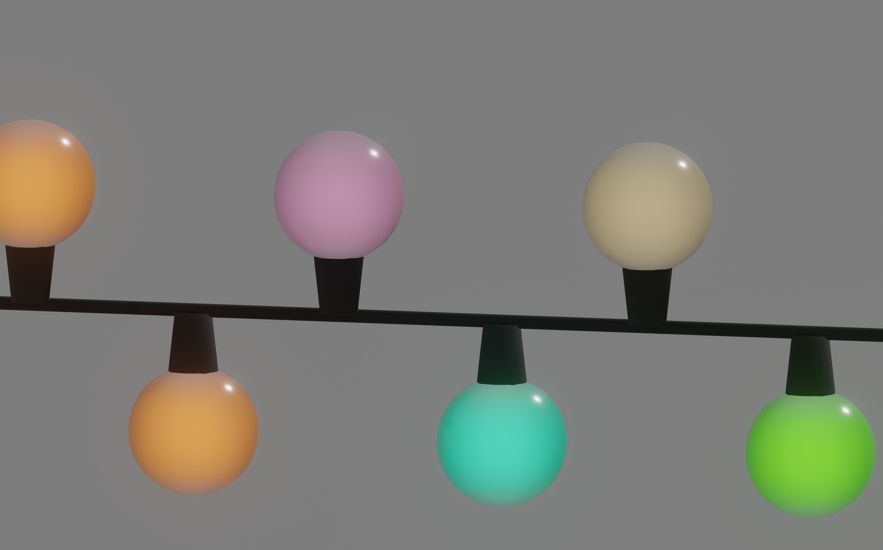 3D Christmas Lights Model - TurboSquid 2044739
