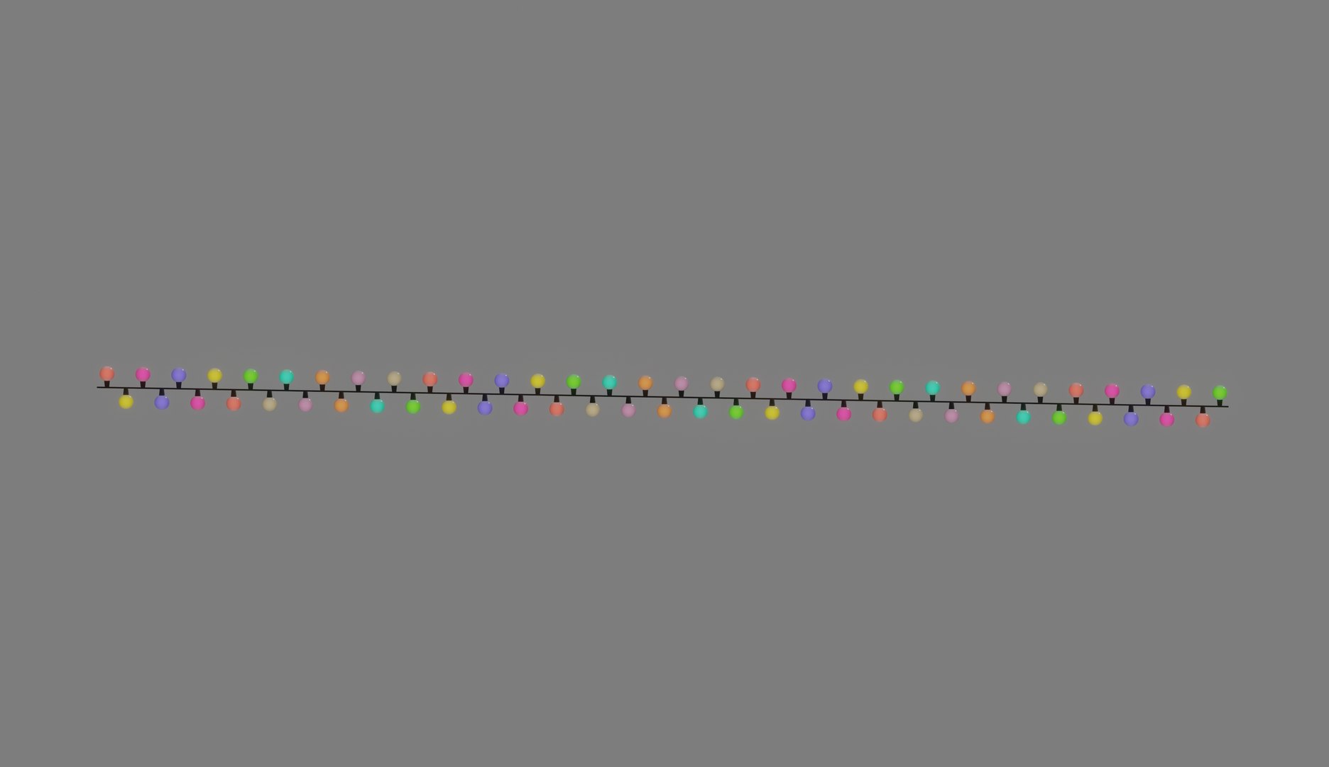 3D Christmas Lights Model - TurboSquid 2044739