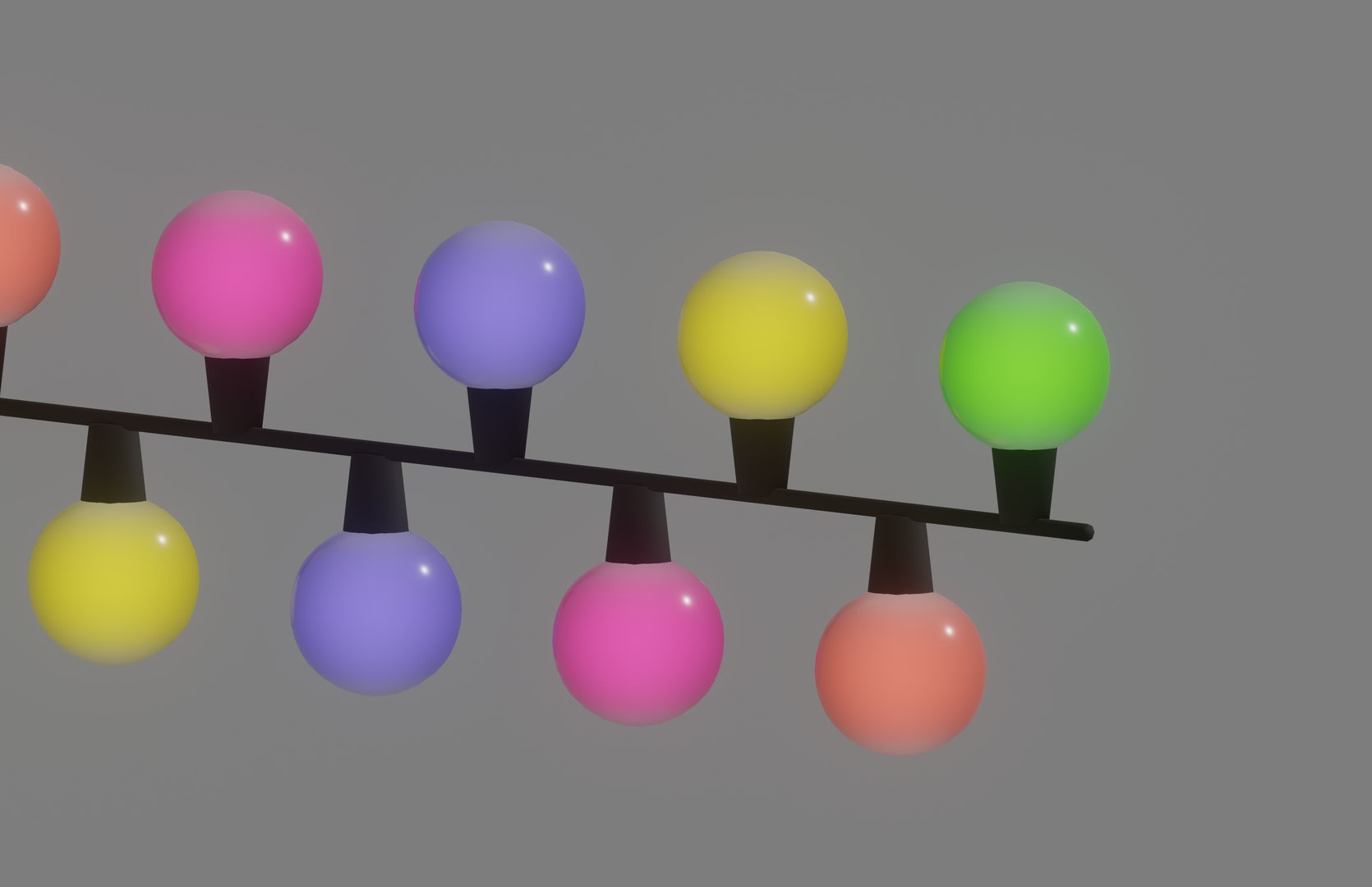 3D Christmas Lights Model - TurboSquid 2044739