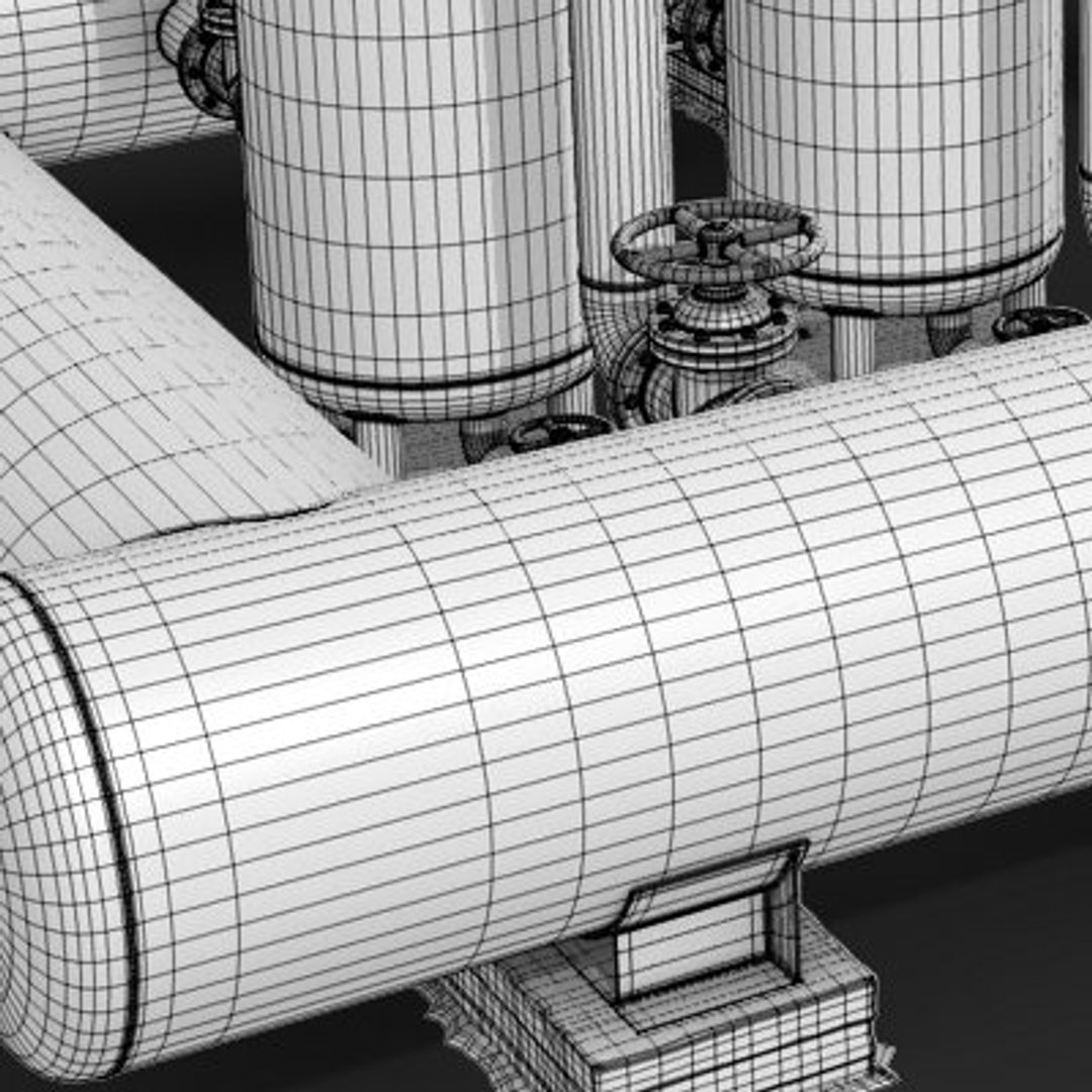 Pressure Tank 3D Model - TurboSquid 1525505