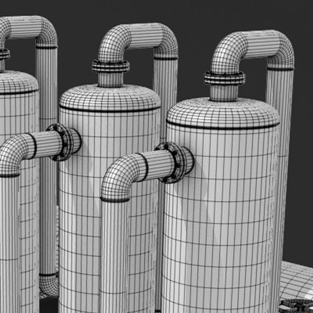 Pressure Tank 3D Model - TurboSquid 1525505