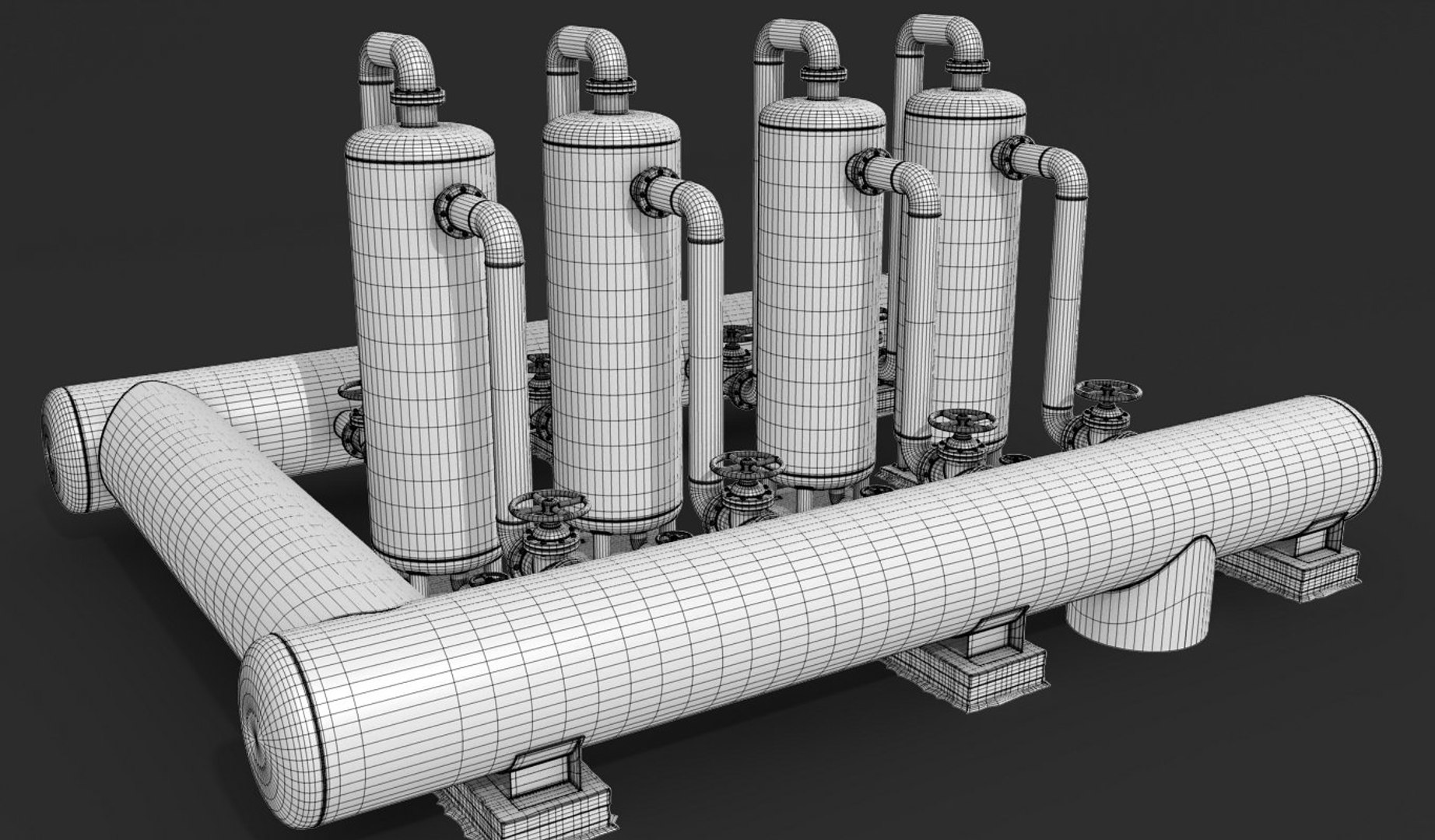 Pressure Tank 3D Model - TurboSquid 1525505