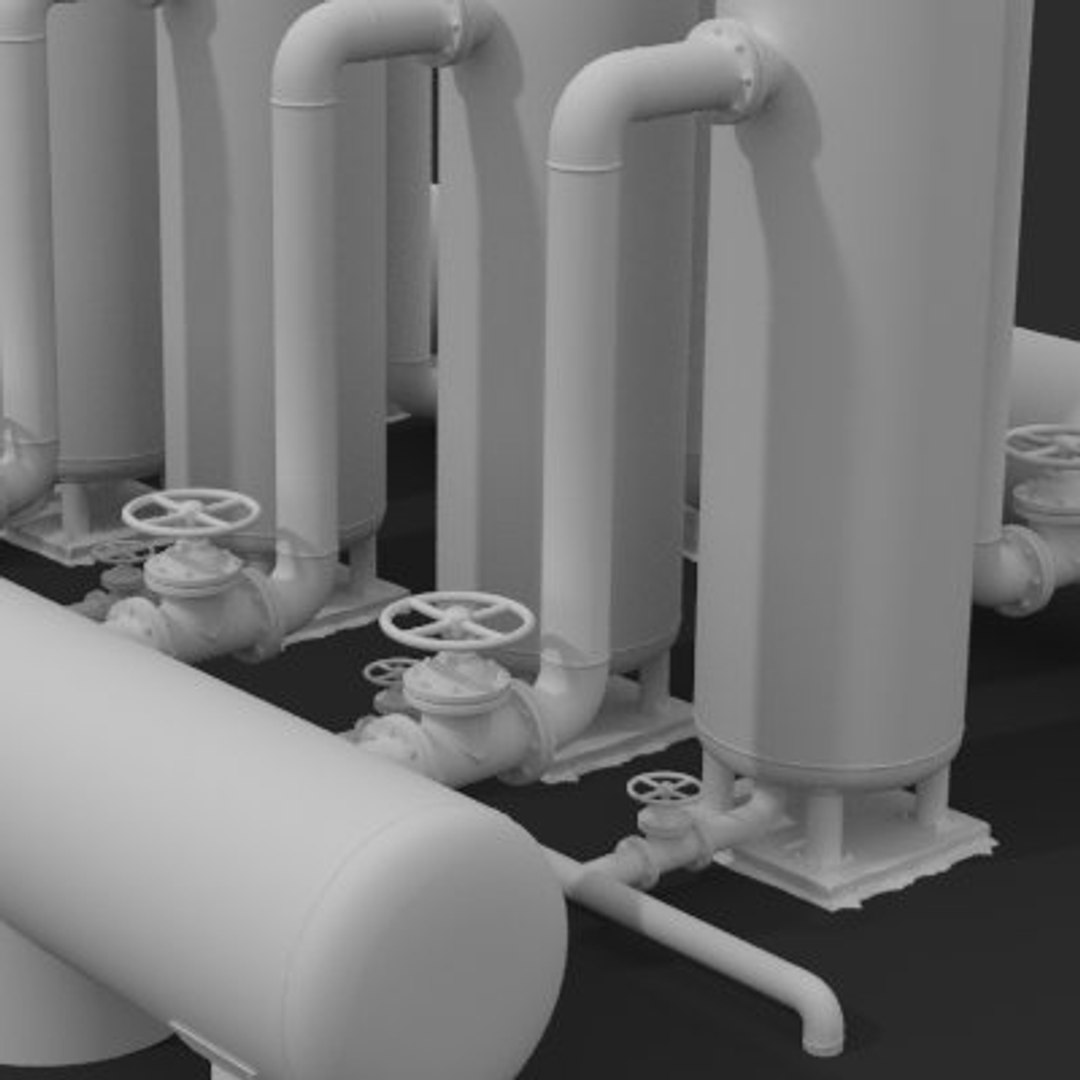 Pressure Tank 3D Model - TurboSquid 1525505