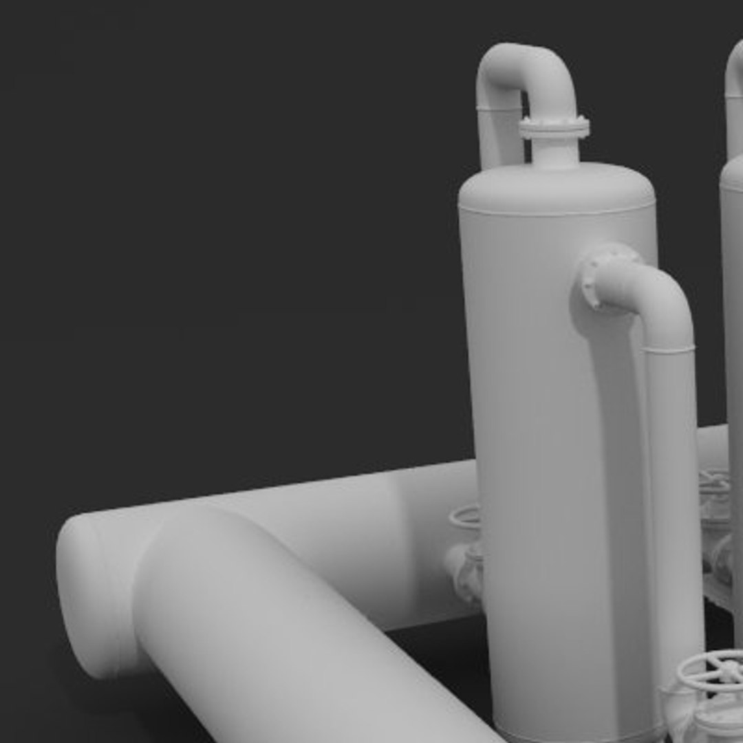 Pressure Tank 3D Model - TurboSquid 1525505