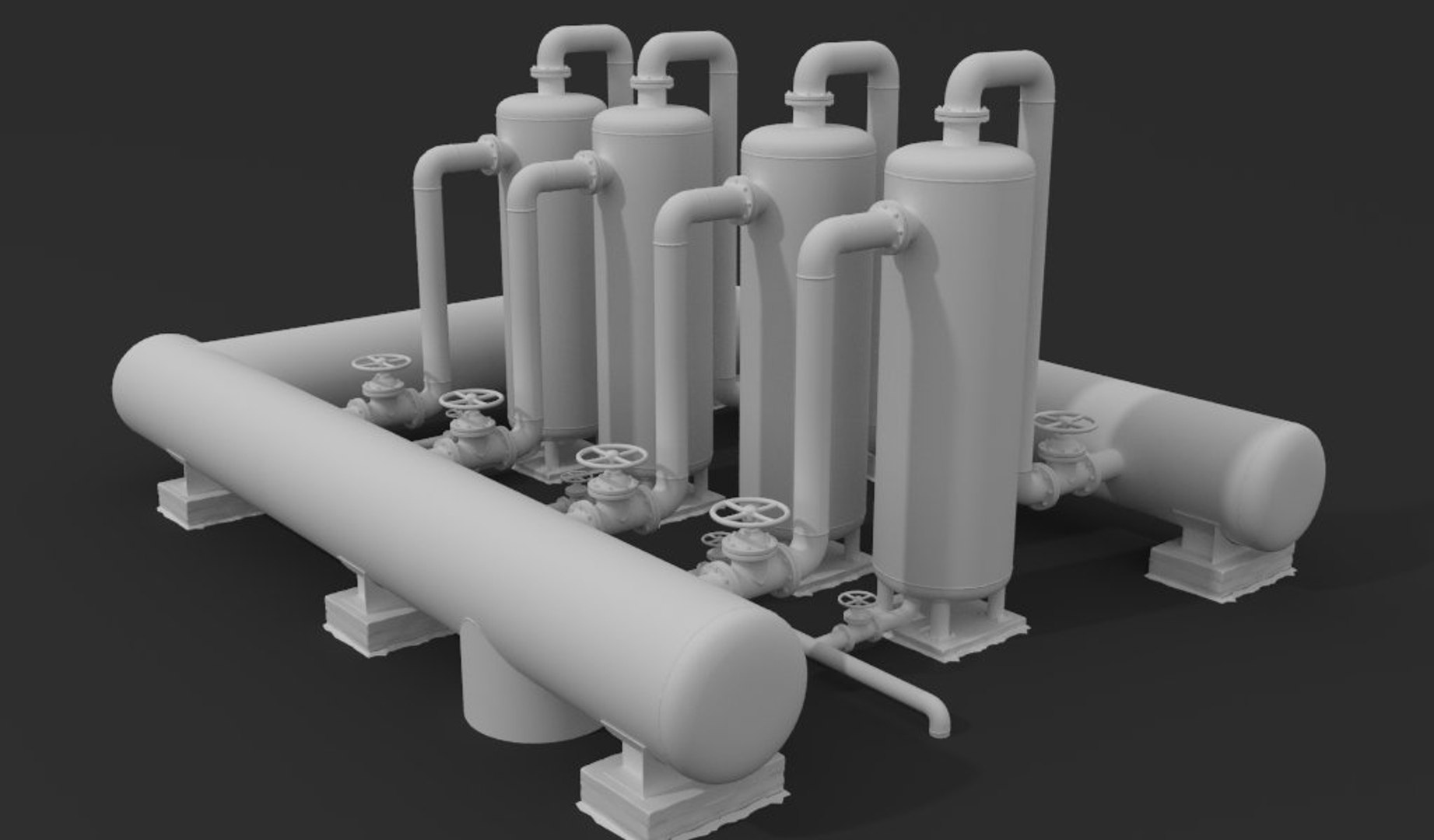 Pressure Tank 3D Model - TurboSquid 1525505