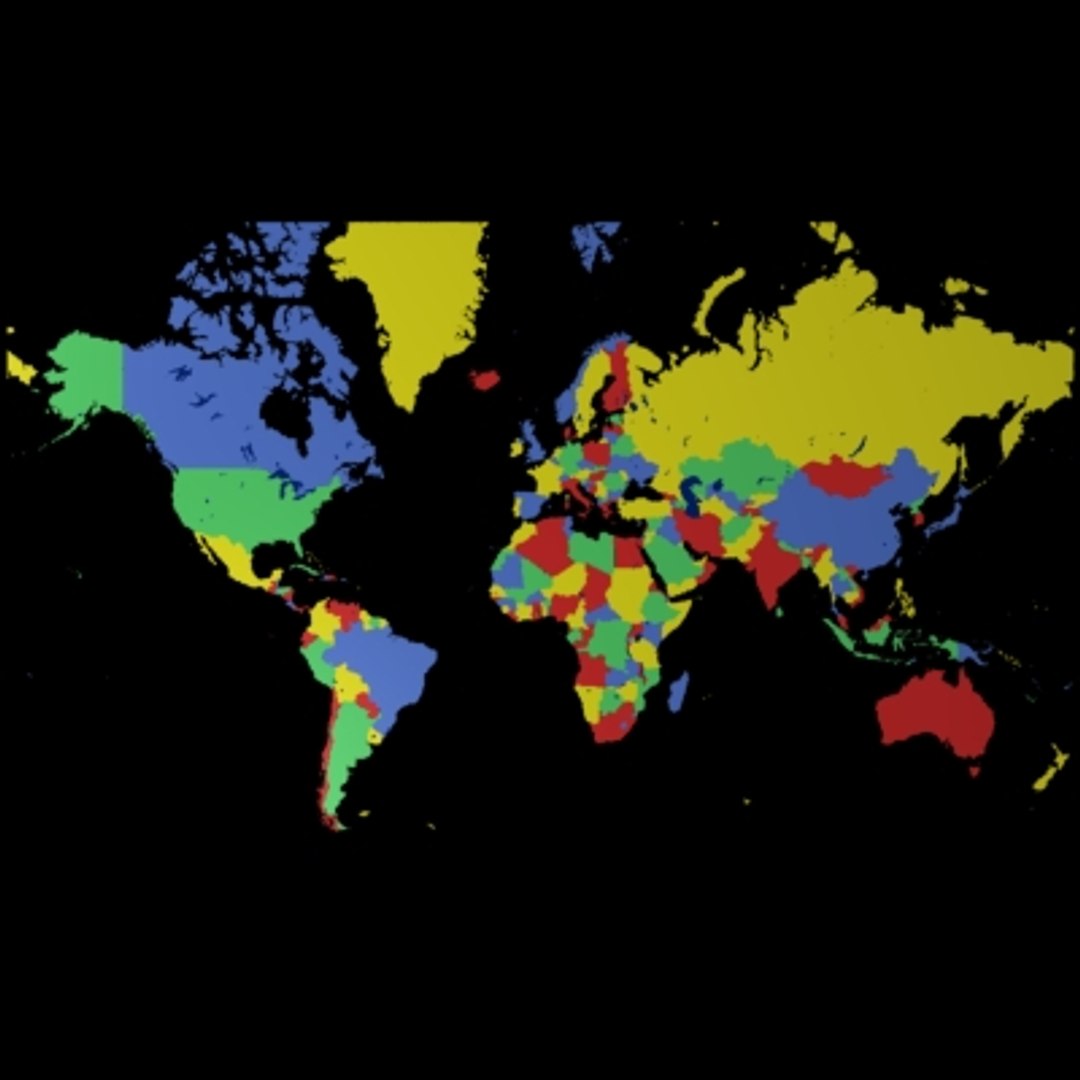 World Countries 3d 3ds