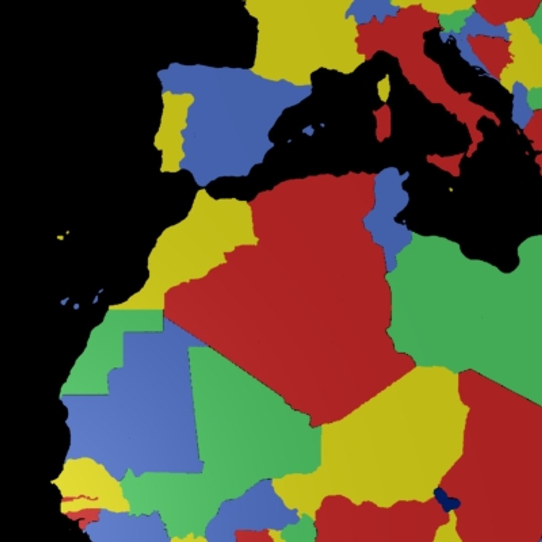 World Countries 3d 3ds